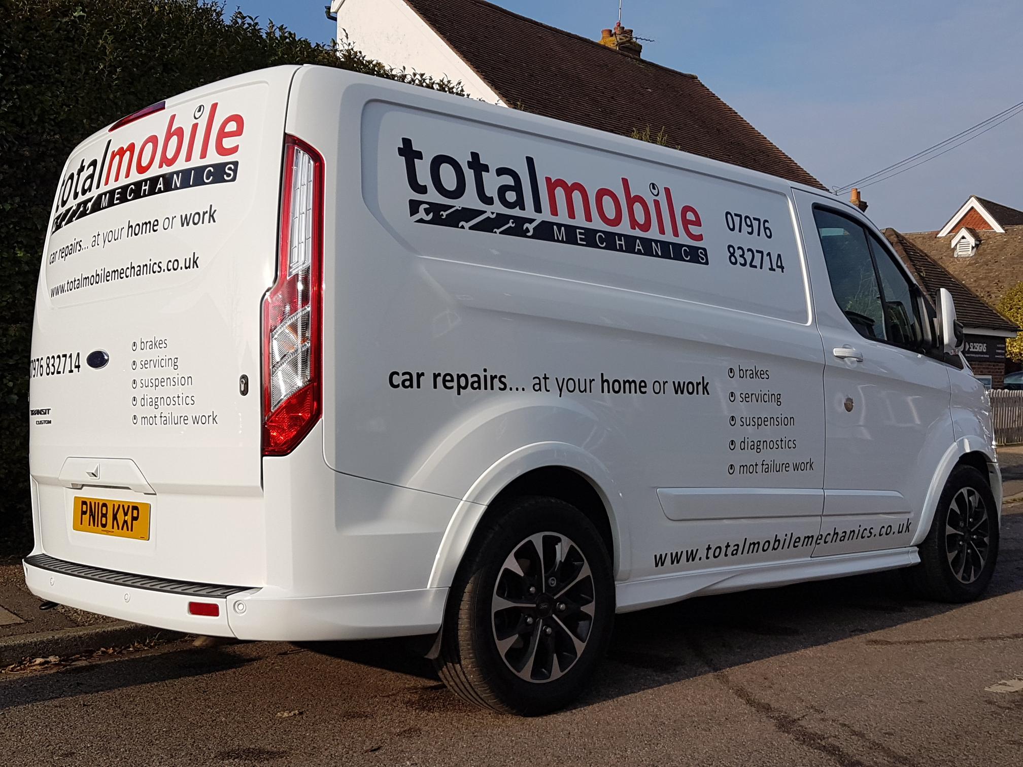 Custom Van Graphics Sussex | Vehicle Branding | SL2 Signs