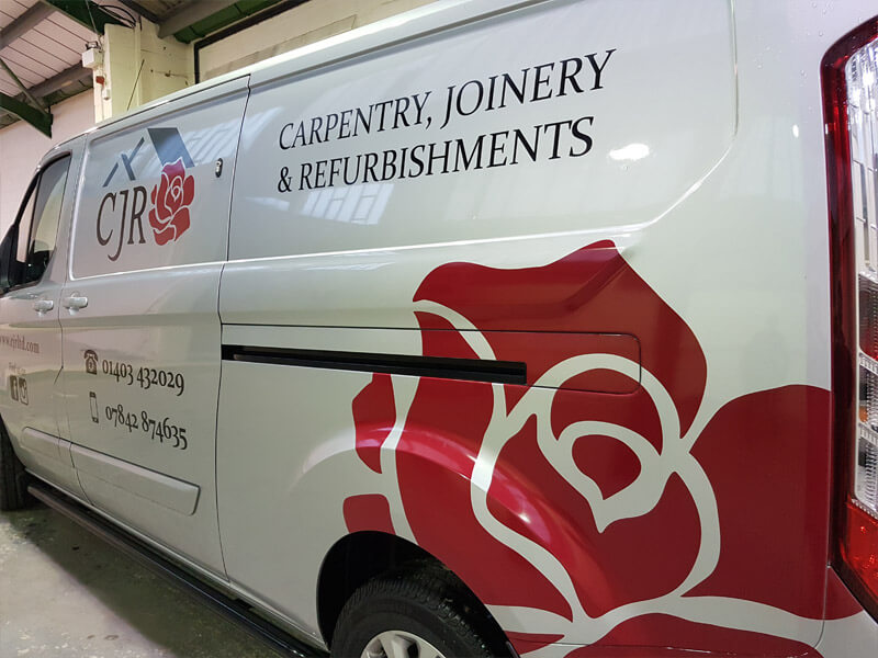 Custom Van Graphics Sussex | Vehicle Branding | SL2 Signs