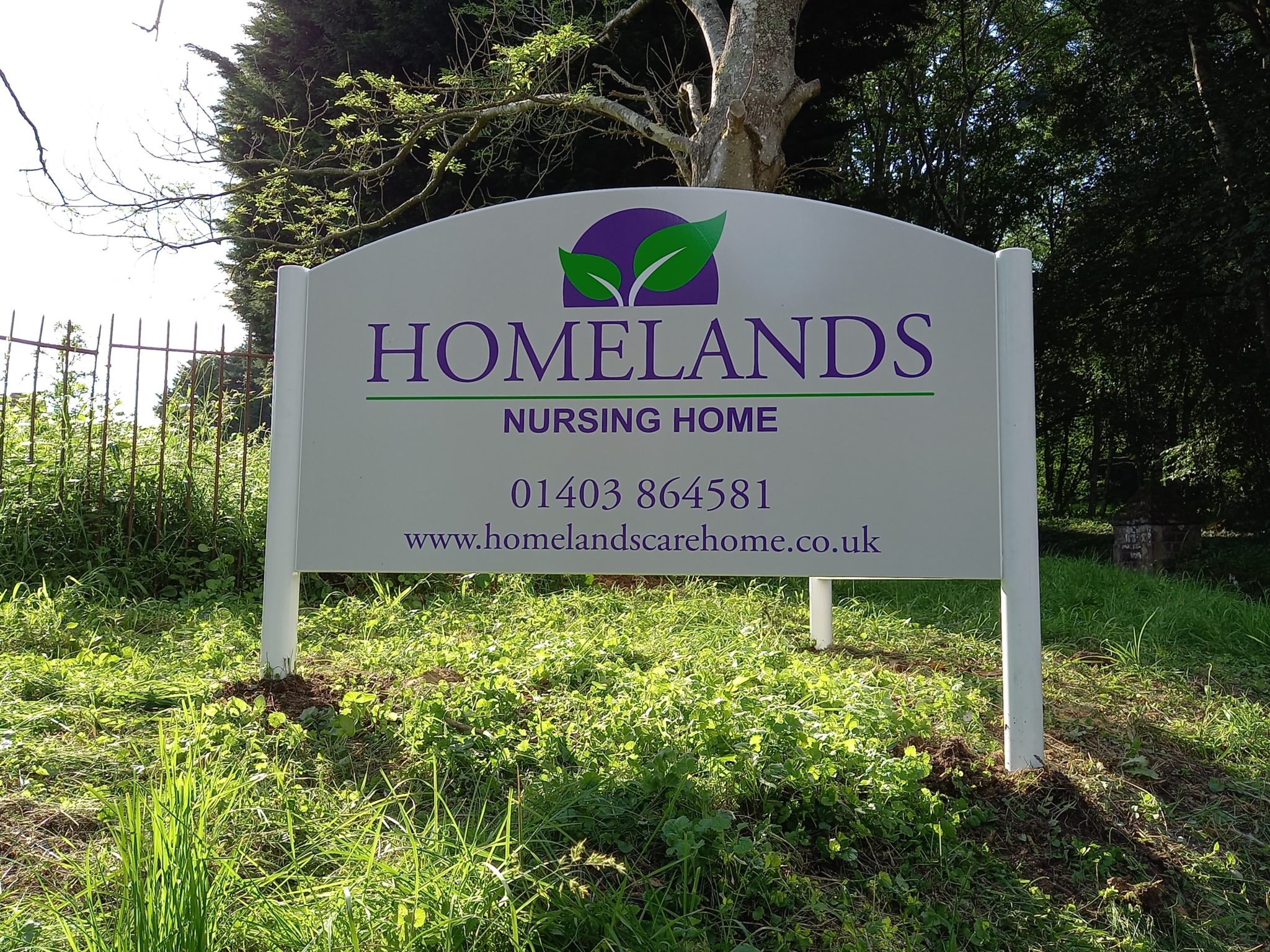 Professional Care Home Signage | SL2 Signs